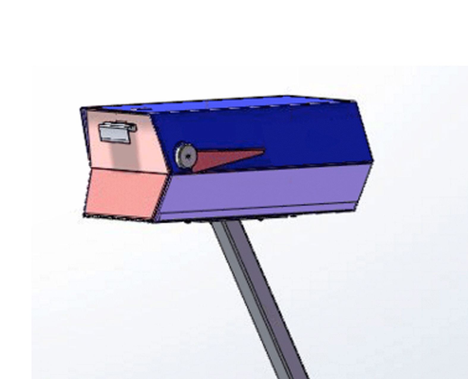 modern – mid-century modern mailbox