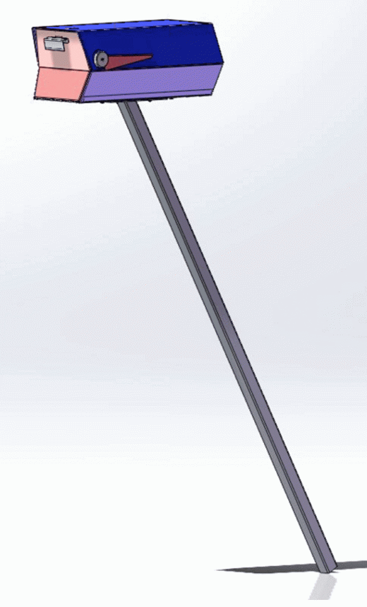 Mid-Century Modern Mailbox | 3D CAD Design – mid-century modern mailbox